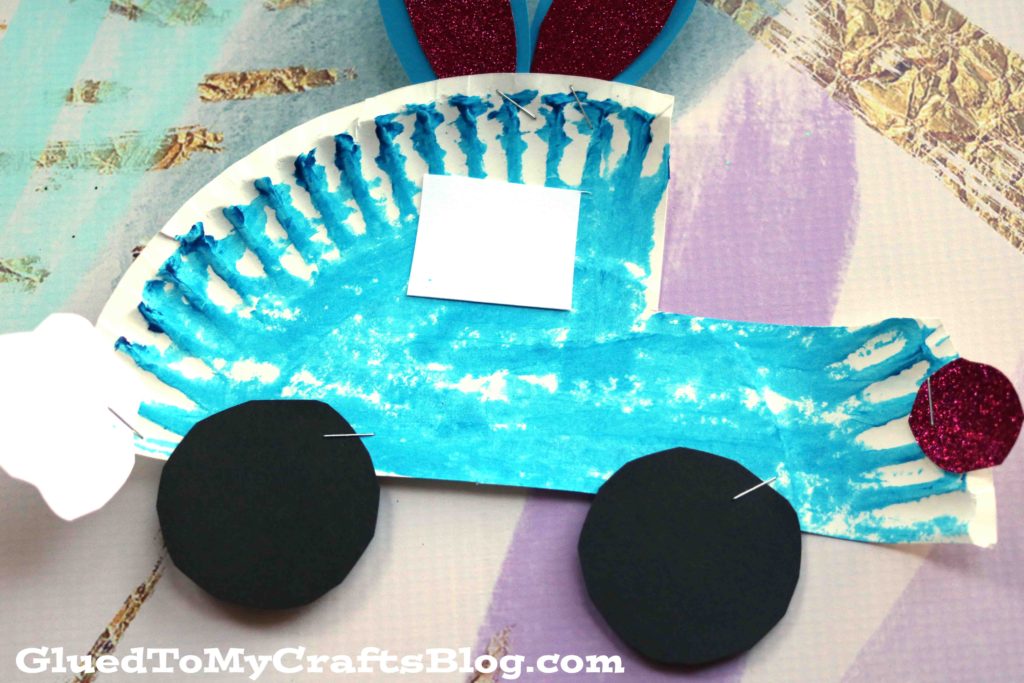 Paper Plate Easter Bunny Car Craft Idea For Kids