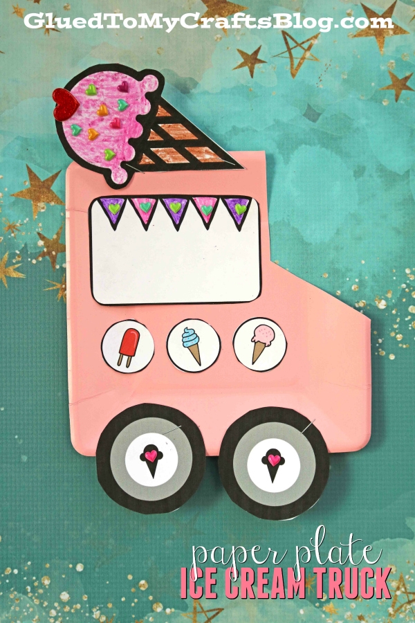 Paper Plate Ice Cream Truck