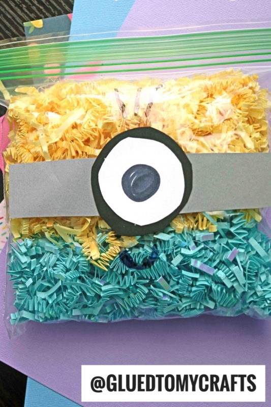 Craft Ideas For Kids Using Shredded Crinkle Paper