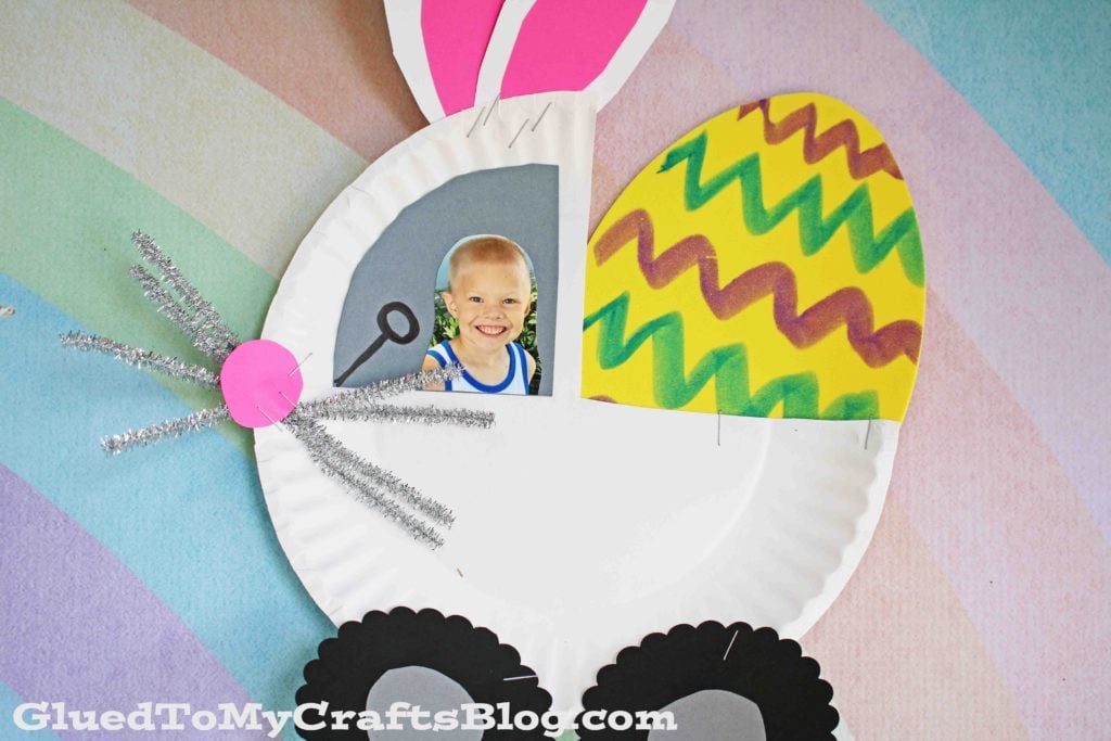 Paper Plate Bunny Monster Truck Craft