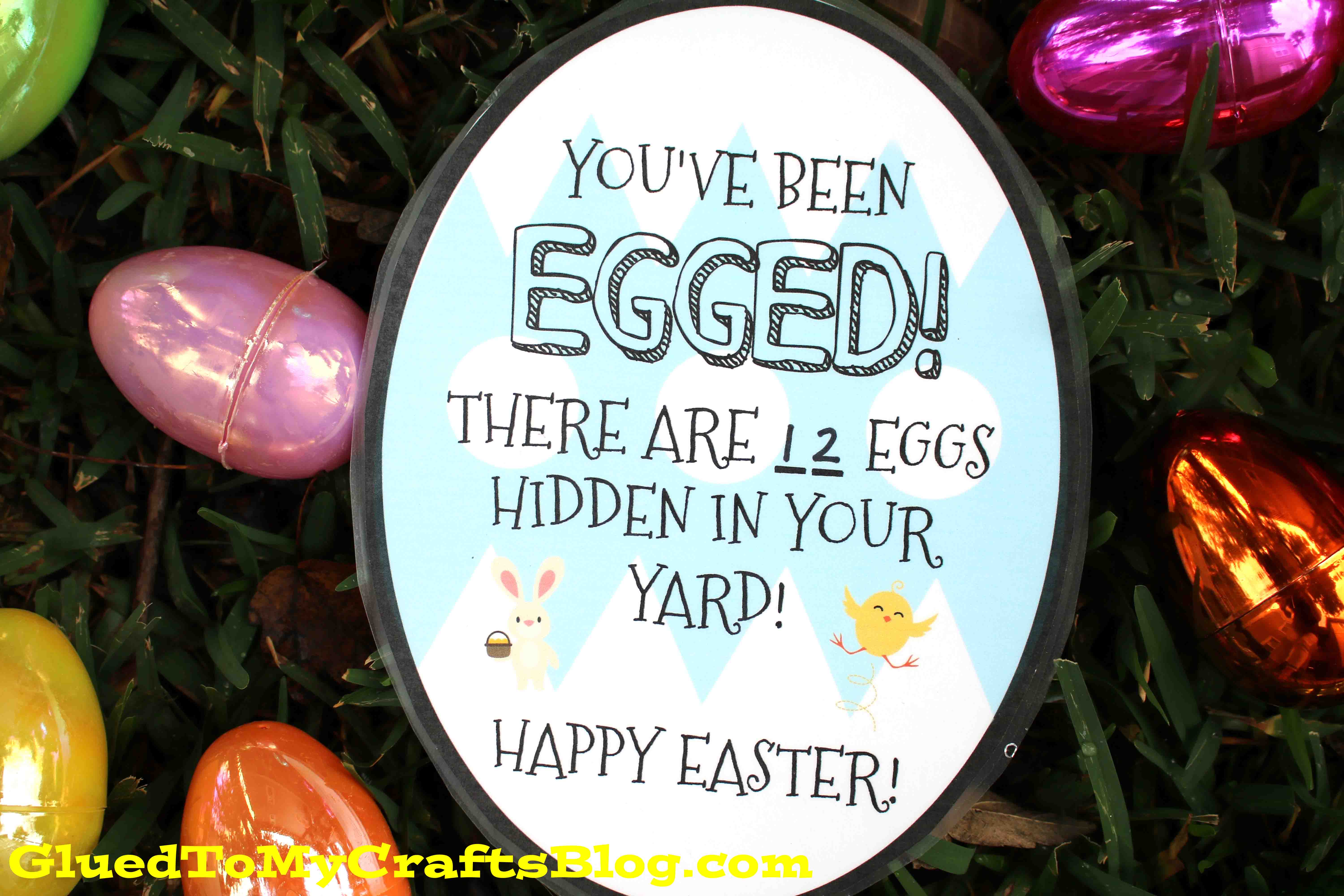 You've Been EGGED! - Easter Gift Idea For Your Neighbors