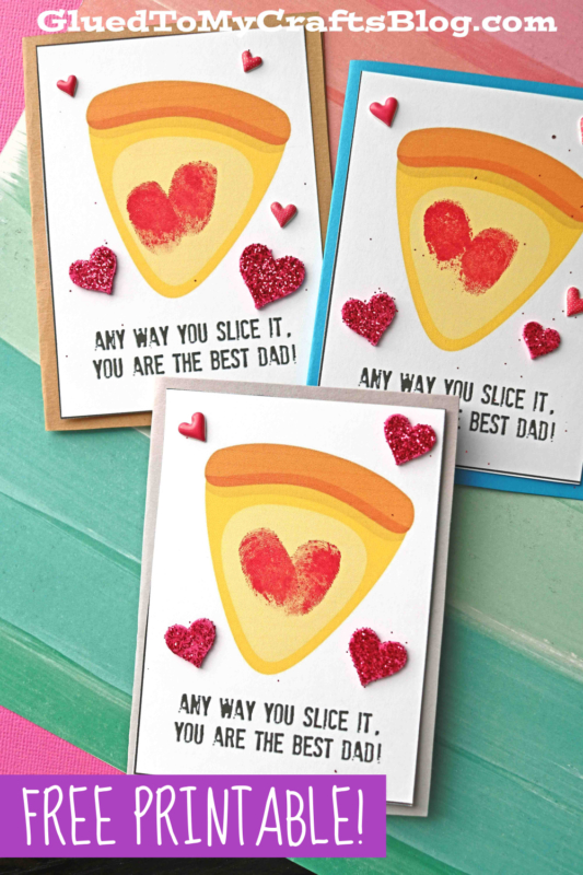 Any Way You Slice Father's Day Pizza Card