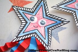 Patriotic Shooting Star - 4th of July Craft