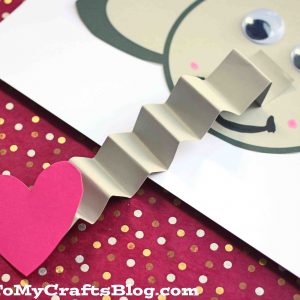 Popsicle Stick Giraffe Puppet
