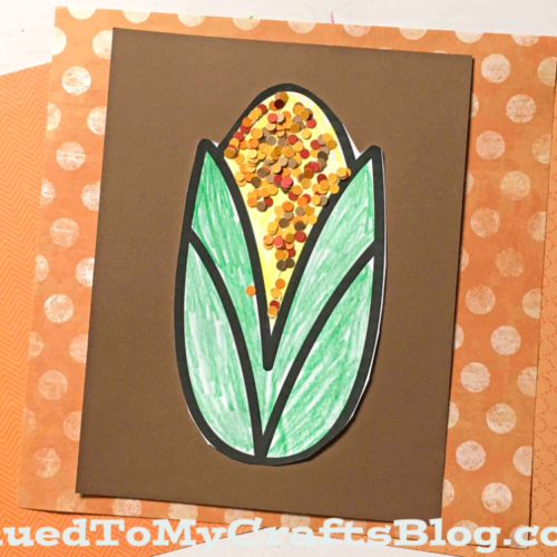 Popsicle Stick Yellow Corn