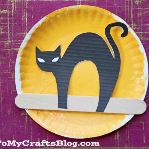 Stained Glass Halloween Beaker Craft