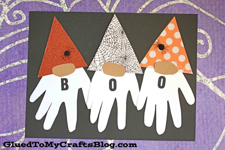 Handprint Halloween Gnome Keepsake