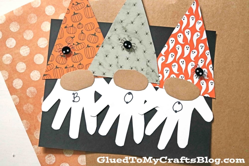 Handprint Halloween Gnome Keepsake