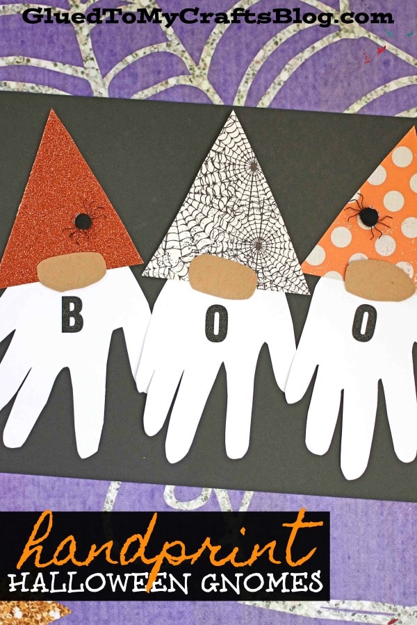 Handprint Halloween Gnome Keepsake