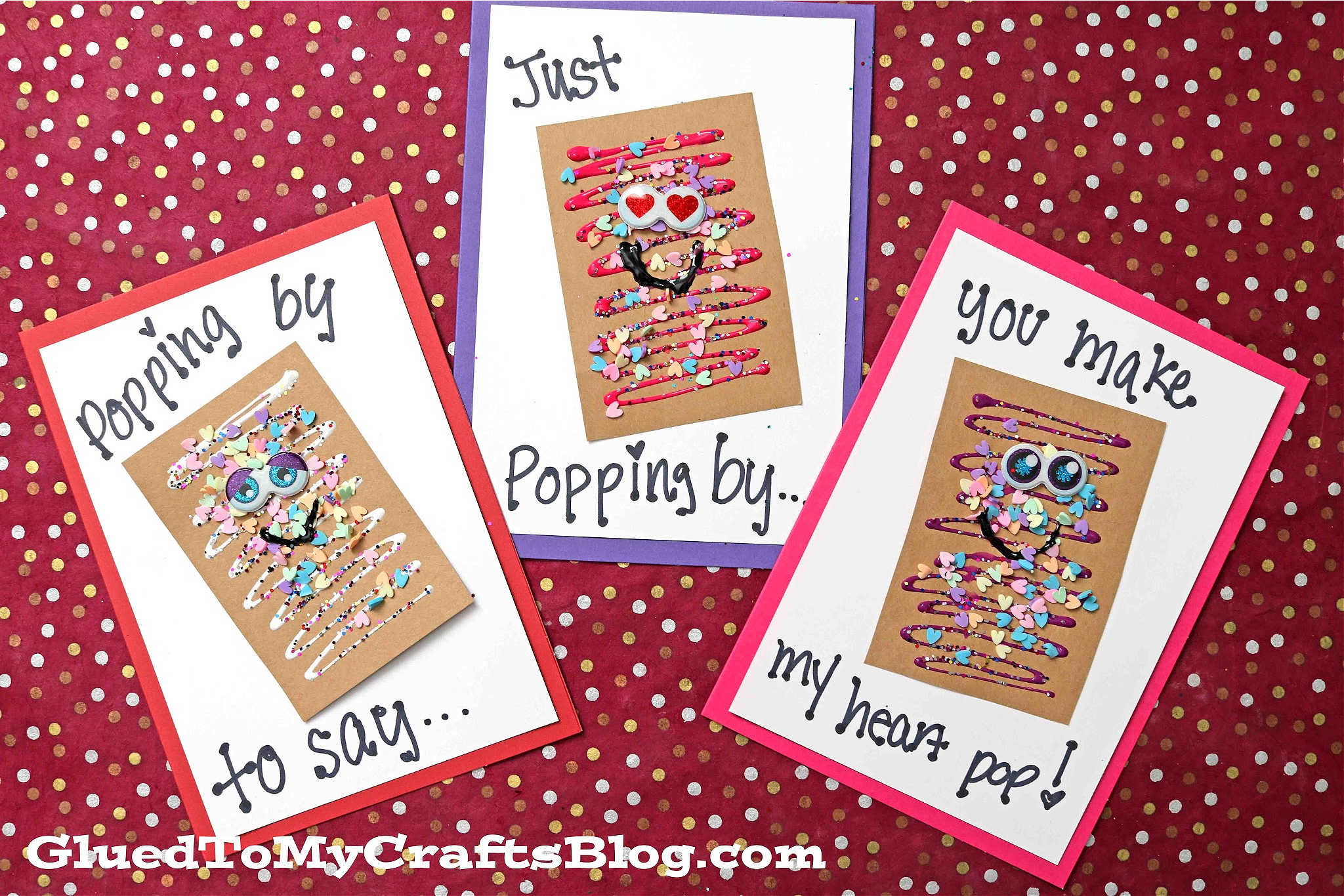 Paper Pop-Tart Card Craft