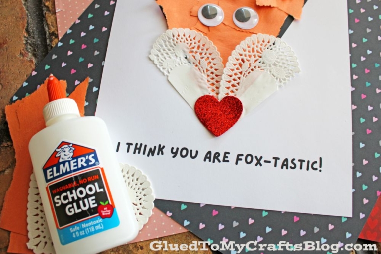 Torn Paper Fox Craft Idea for Kids – You Are FOX-TASTIC!