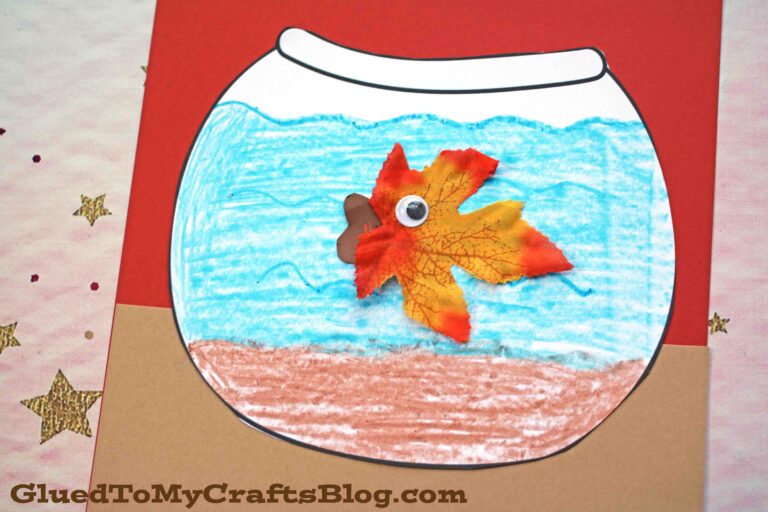 Leaf Fish Craft Idea For Kids