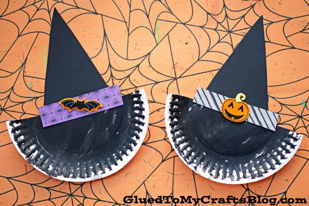 Paper Plate Witch Hat Craft