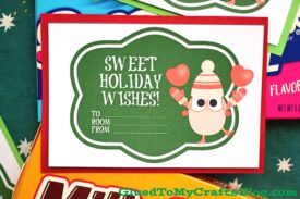FREE Christmas Candy Gram Printable