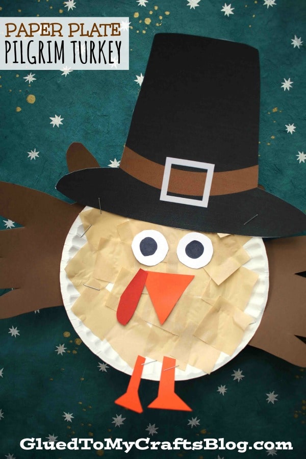 Paper Plate Pilgrim Turkey
