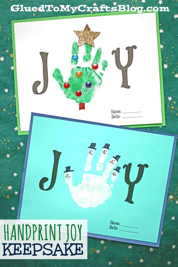 Handprint Joy Keepsake Craft