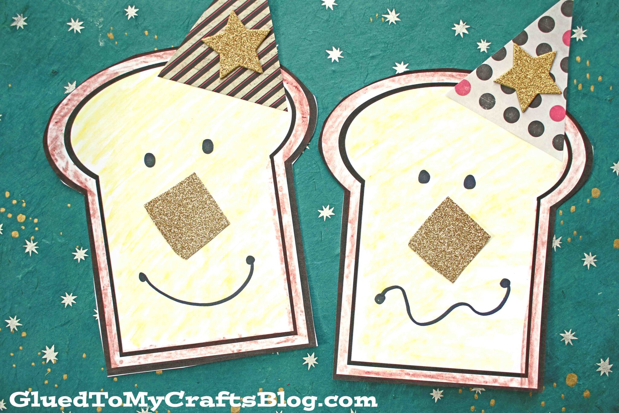 Toast To A New Year - Paper Craft Idea