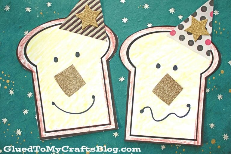 Toast To A New Year - Paper Craft Idea