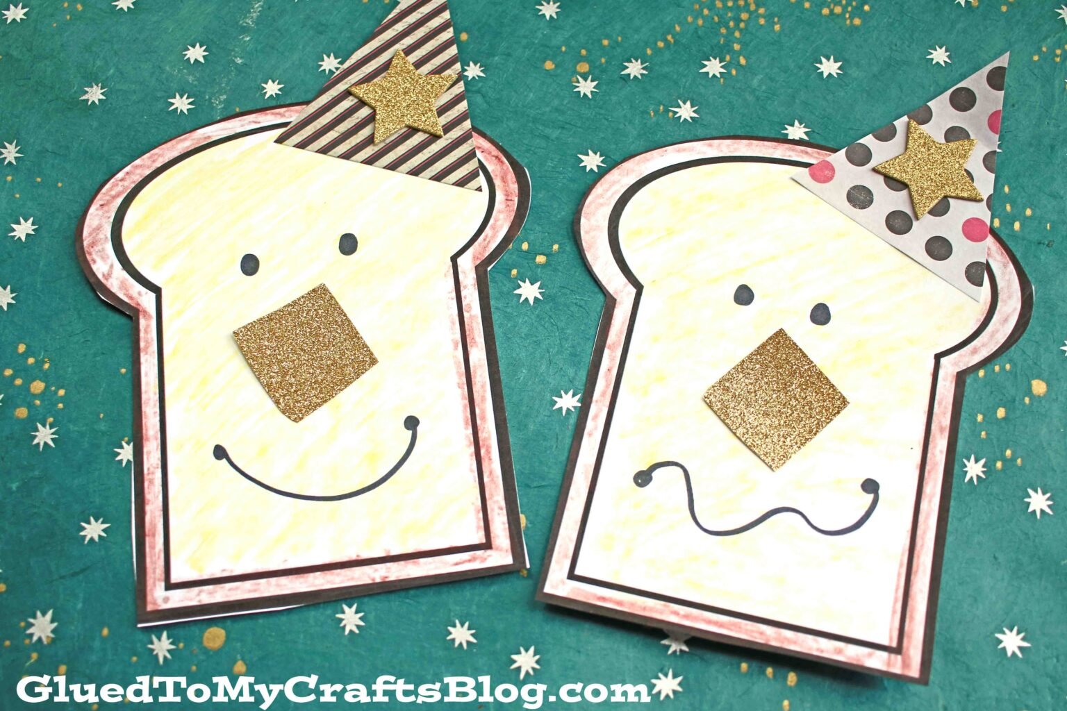 Toast To A New Year - Paper Craft Idea