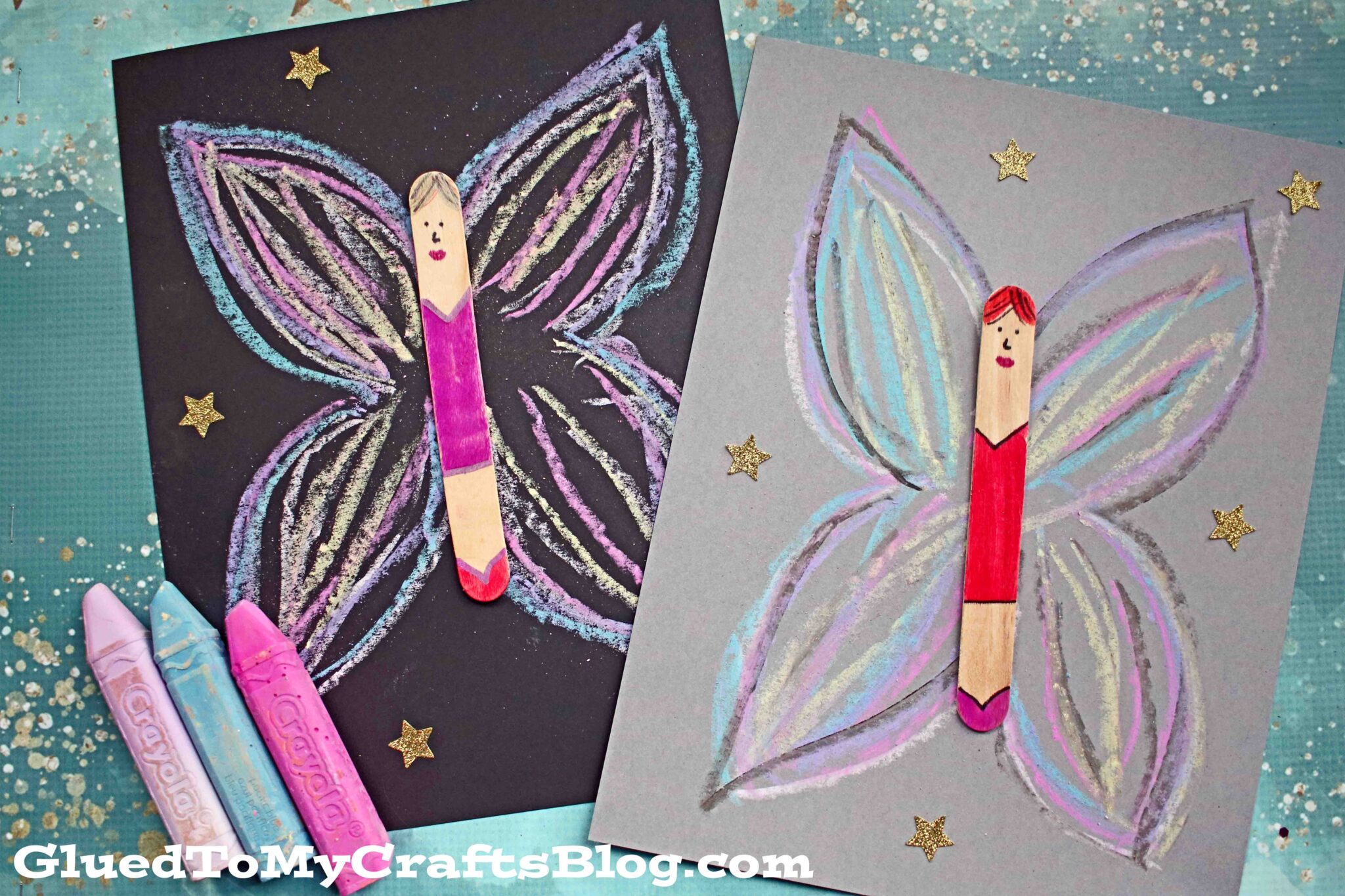 Chalk Art Fairy Craft Idea For Kids To Make This Spring