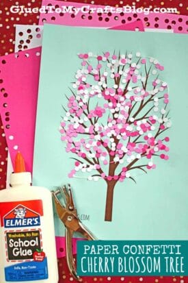 Cherry Blossom Tree Kids Craft Ideas