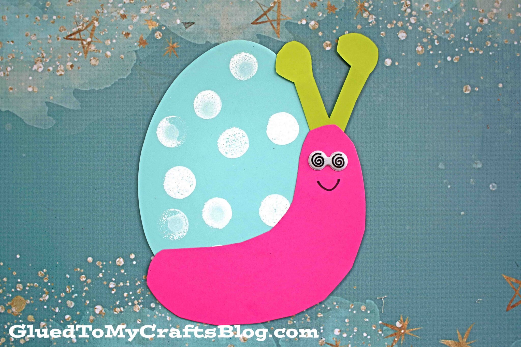 Easter Egg Snail Craft Idea For Kids