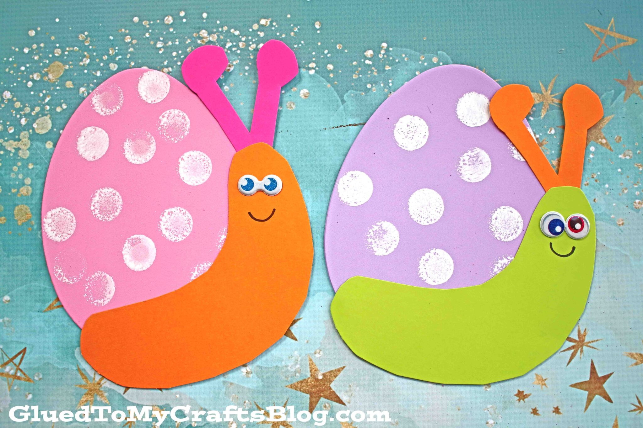 Easter Egg Snail Craft Idea For Kids