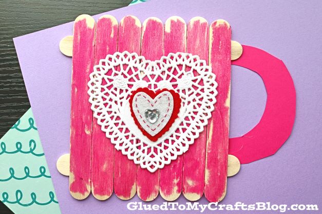 Popsicle Stick Cup of Kindness Craft