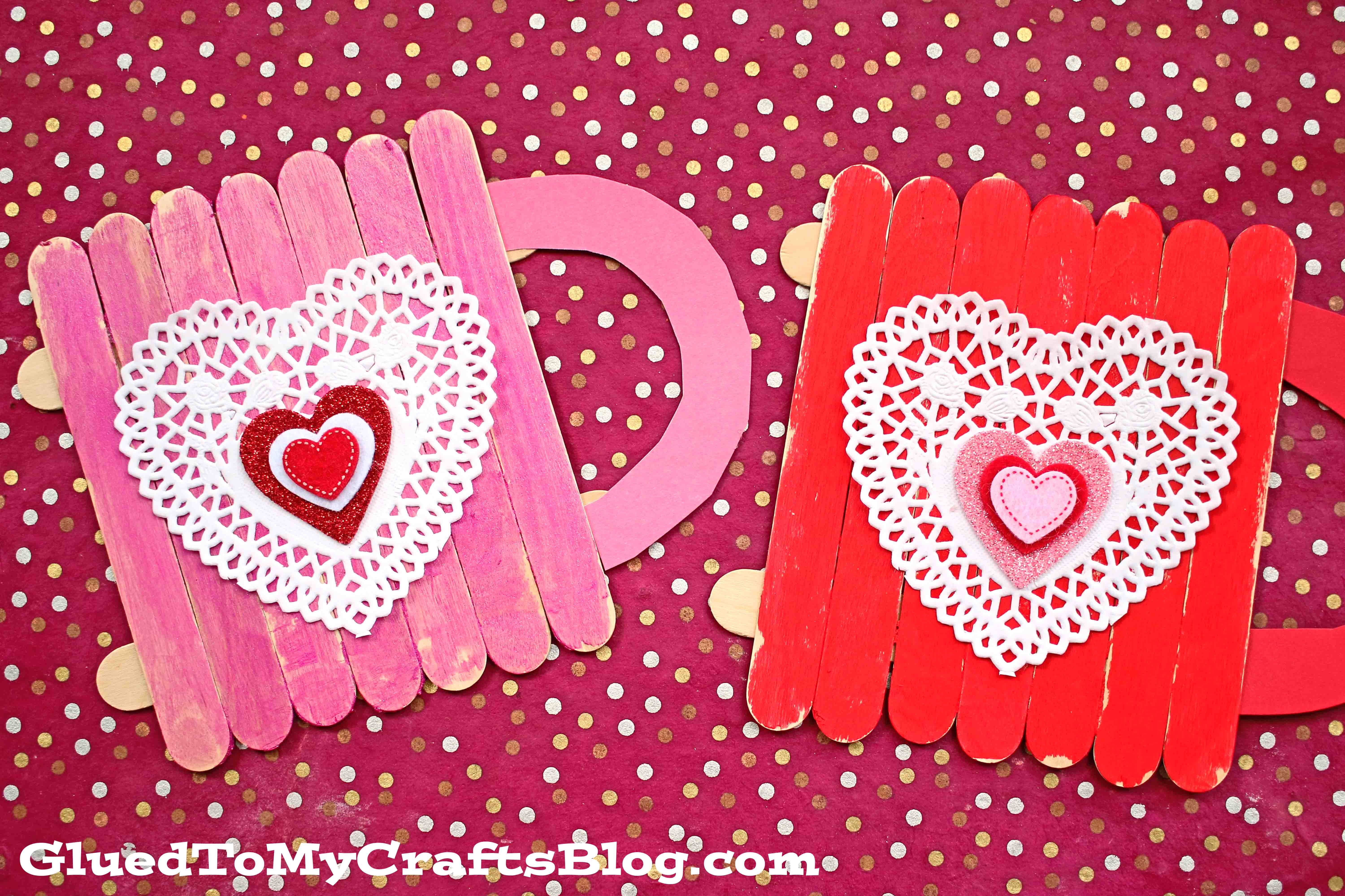 Popsicle Stick Cup of Kindness Craft