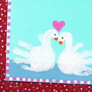 Handprint Boat Canvas