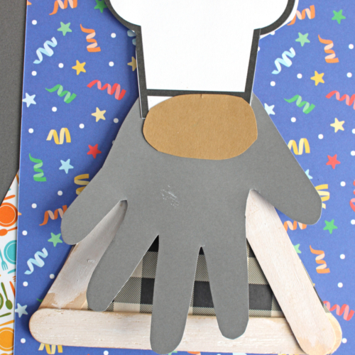 Popsicle Stick Baker Gnome Craft Idea For Kids