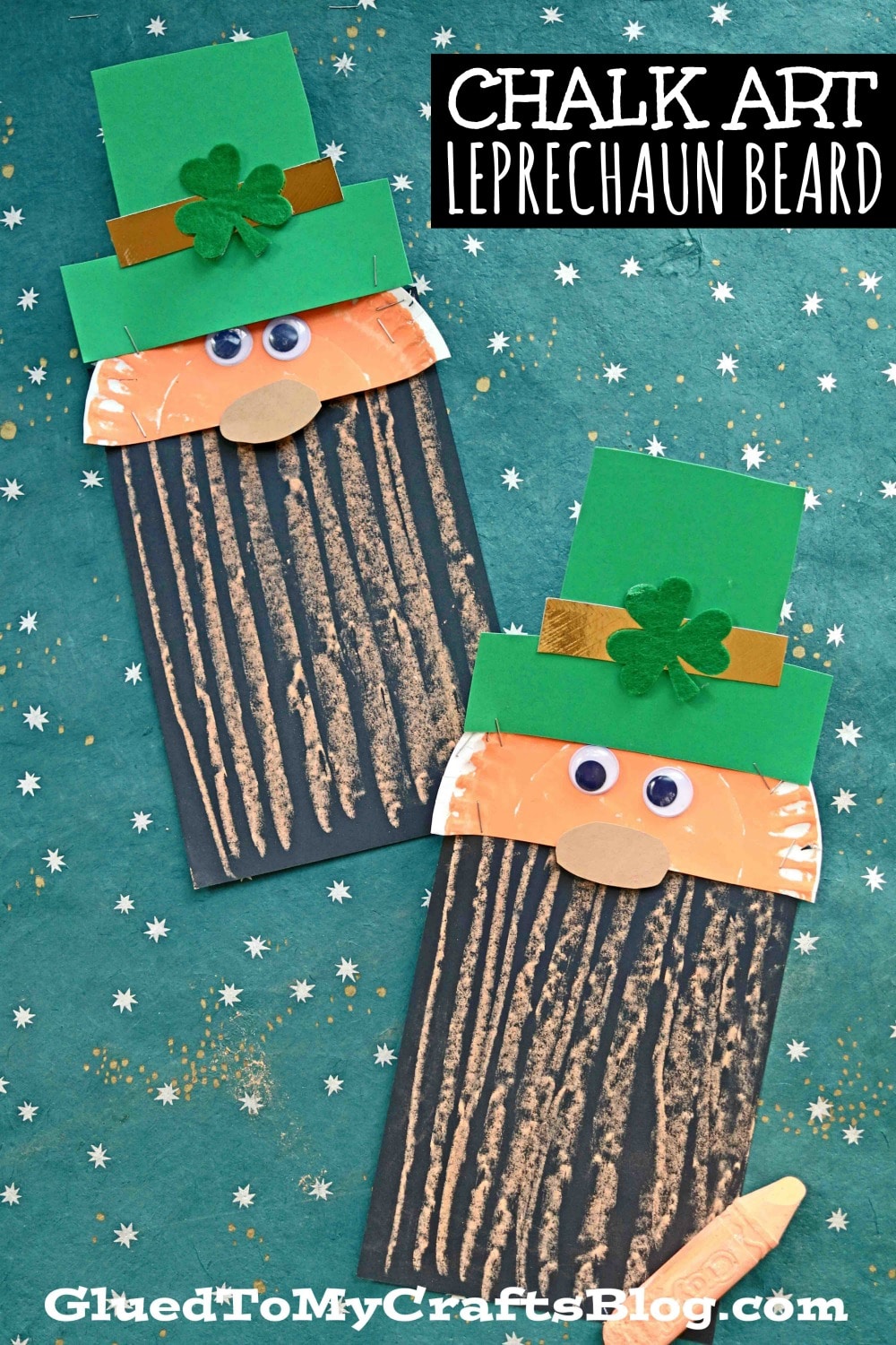 Paper & Chalk Art Leprechaun Beard