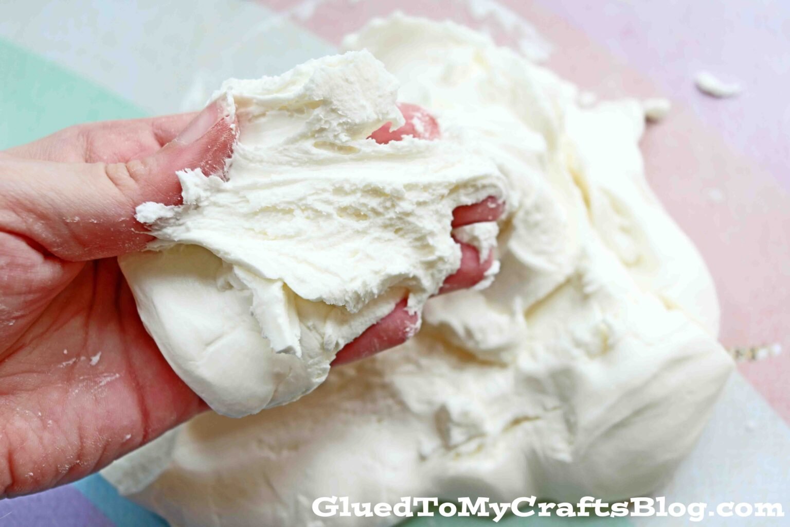 Super FUN and EASY Moon Dough Slime