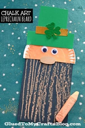 Paper & Chalk Art Leprechaun Beard