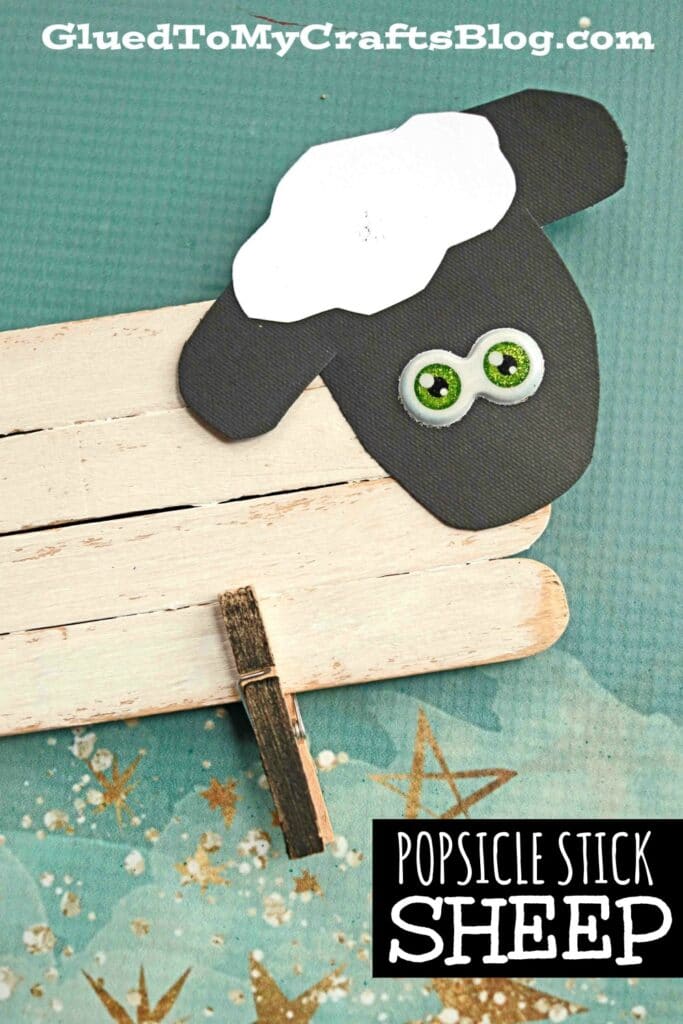 Popsicle Stick Sheep