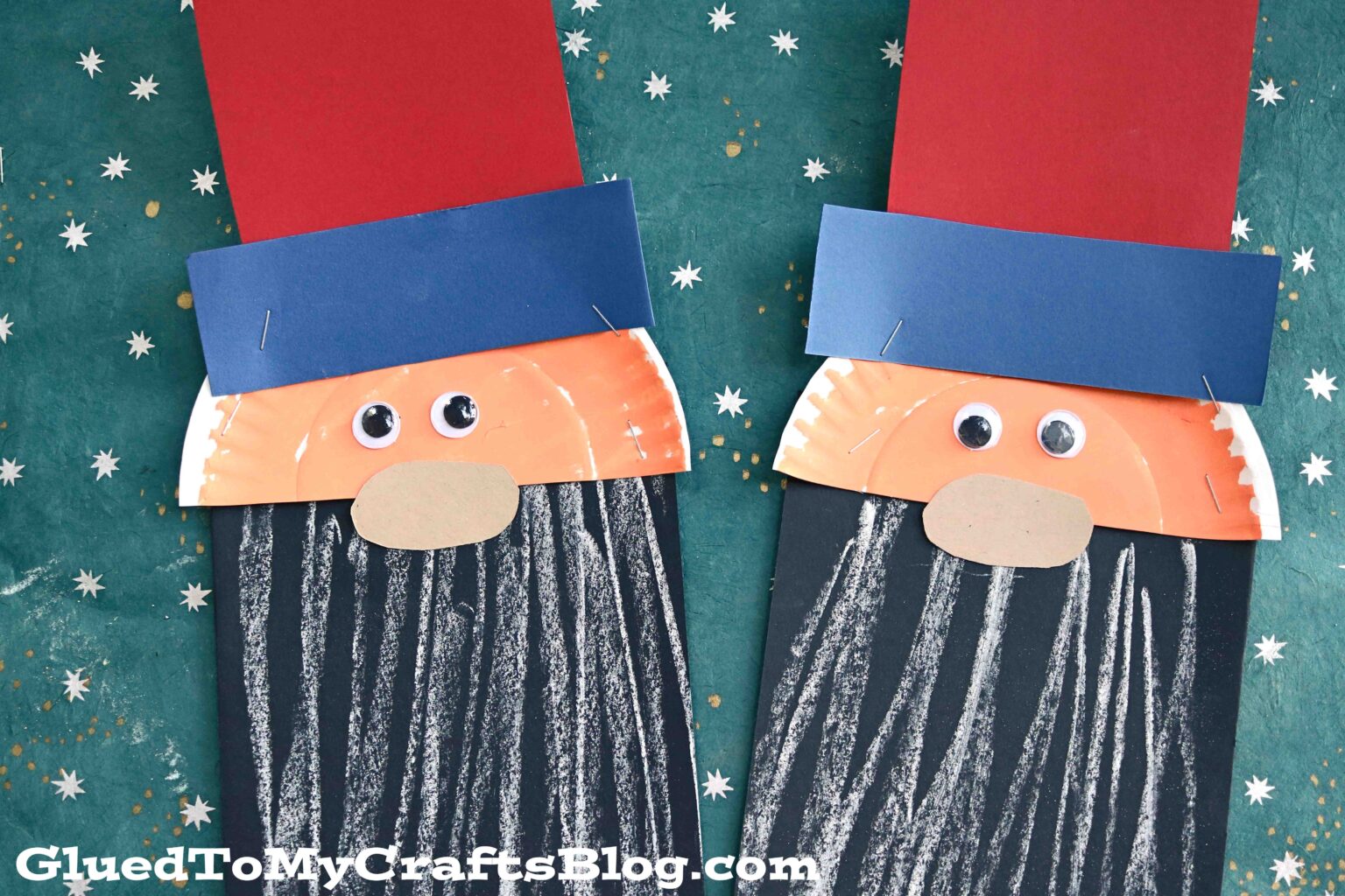 Chalk Art Uncle Sam Craft