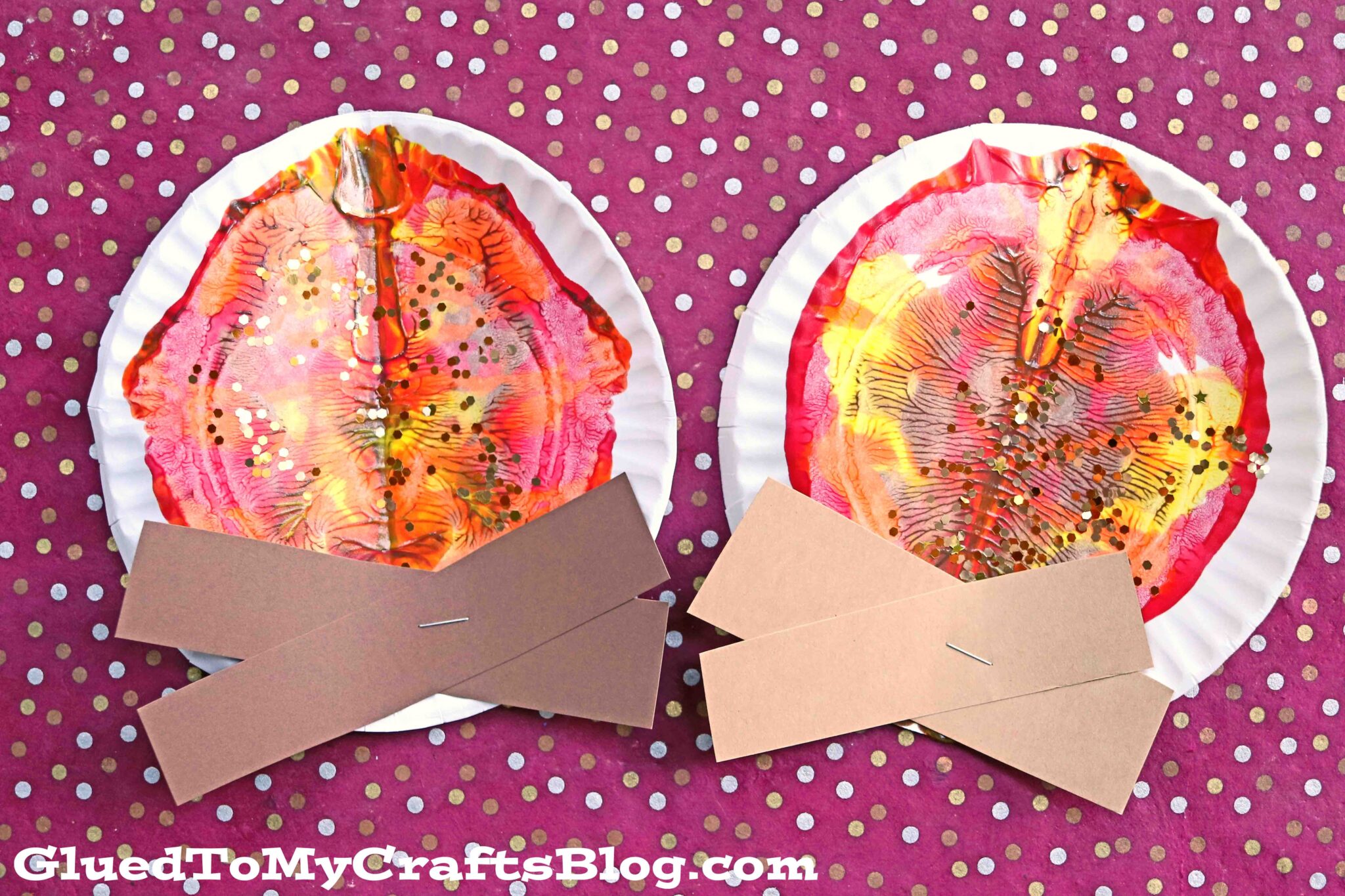 Paint Splat Campfire Craft For Summer Camp