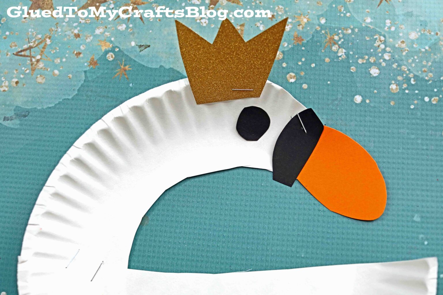 Paper Plate Swan Craft Idea For Kids