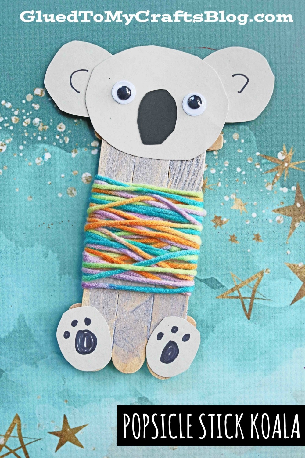 Popsicle Stick Koala Craft Idea