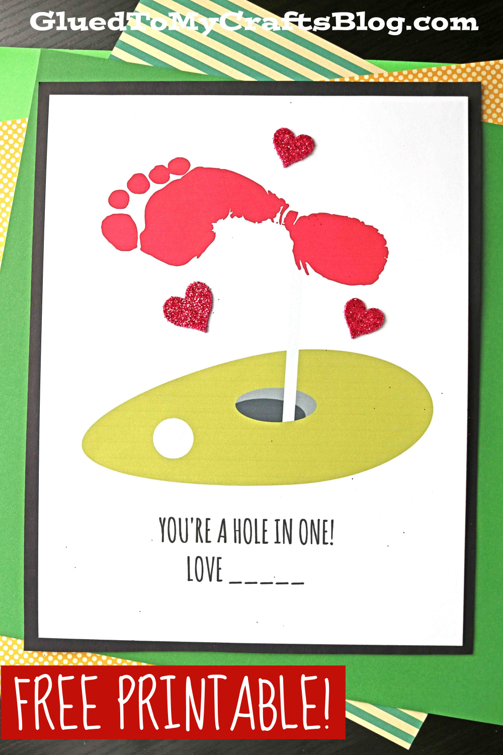 Hole In One Keepsake For Father's Day