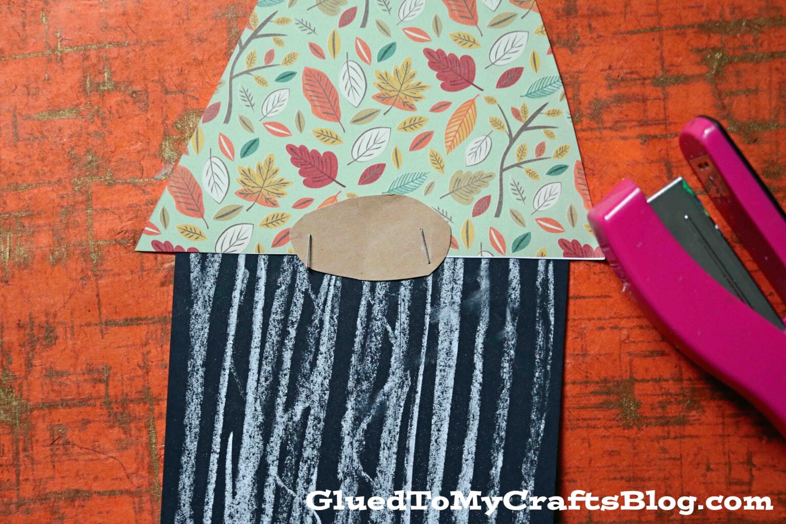 Paper & Chalk Art Fall Gnome Craft