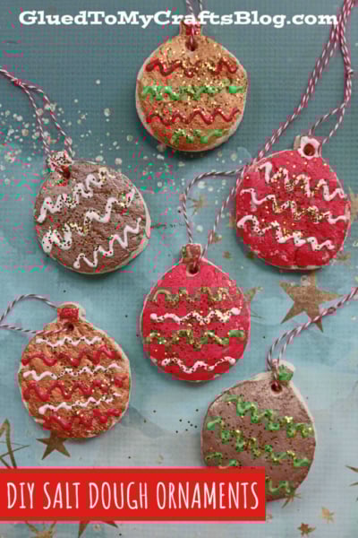 DIY Salt Dough Ornaments For The Tree
