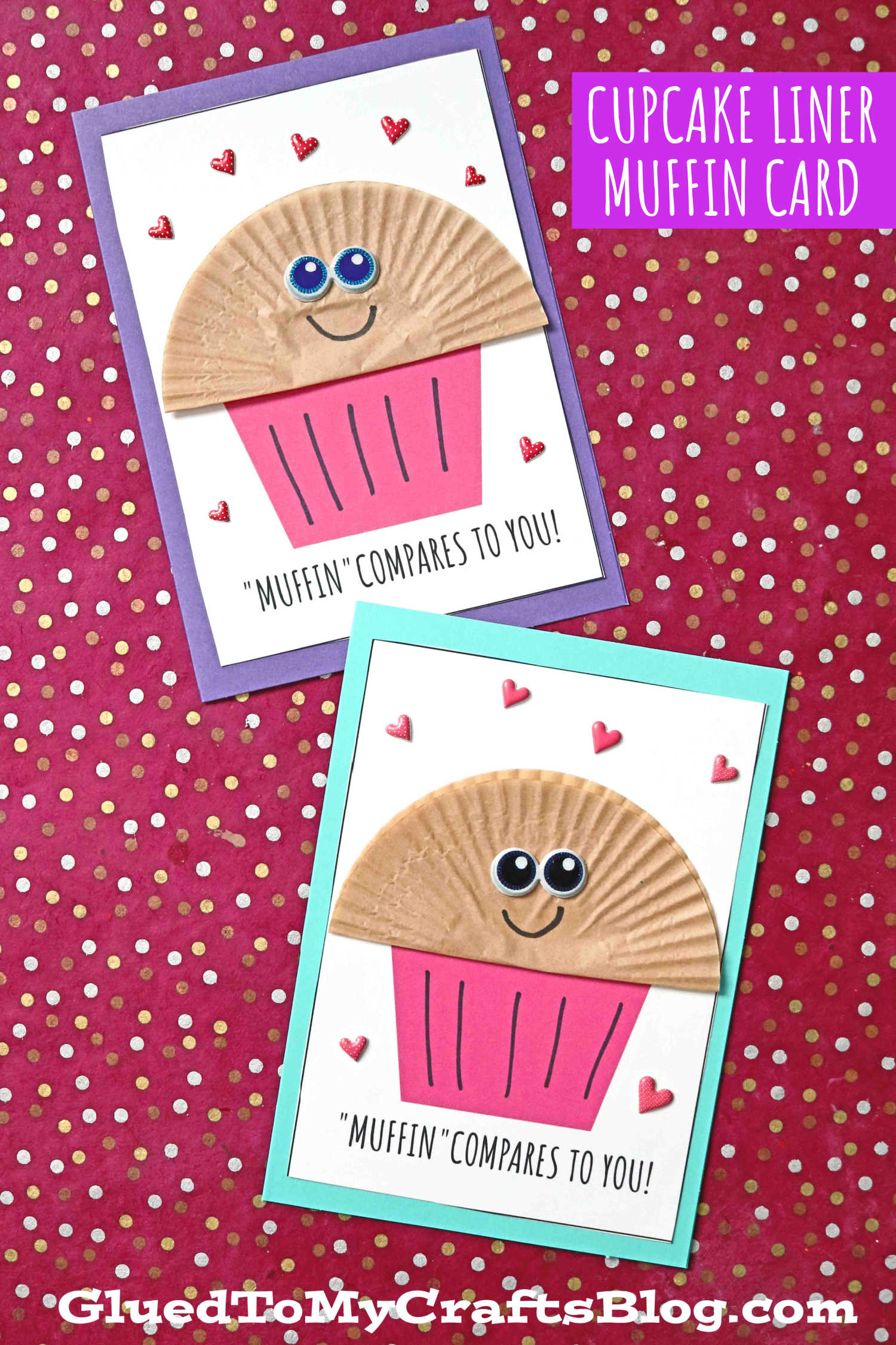Cupcake Liner MUFFIN Compares To You Card