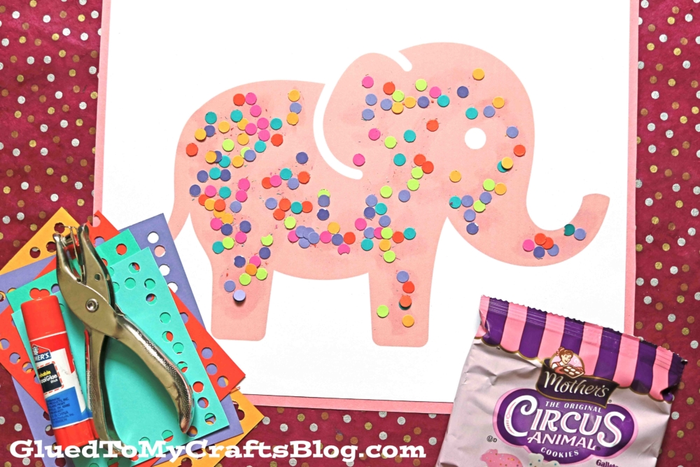 Paper Circus Animal Cookie Craft