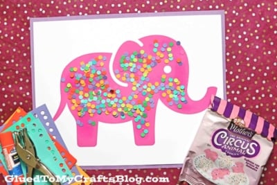Paper Circus Animal Cookie Craft