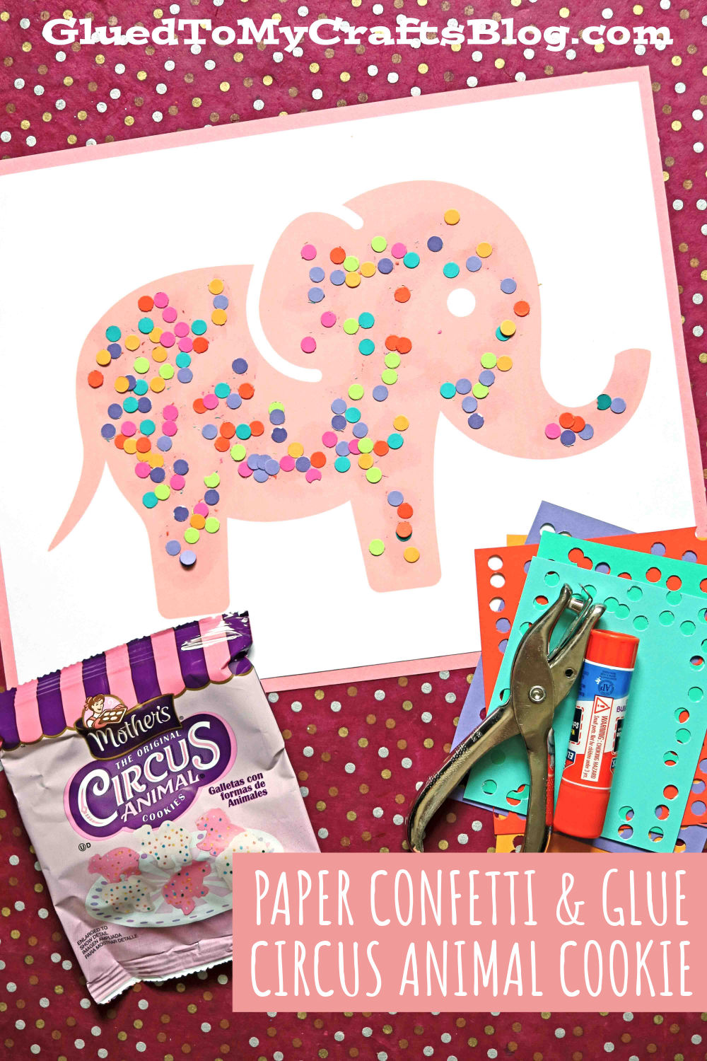 Paper Circus Animal Cookie Craft