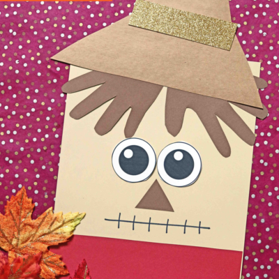 Paper Bag Scarecrow Craft