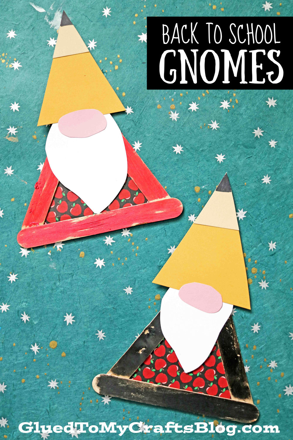 Popsicle Stick Back To School Gnome