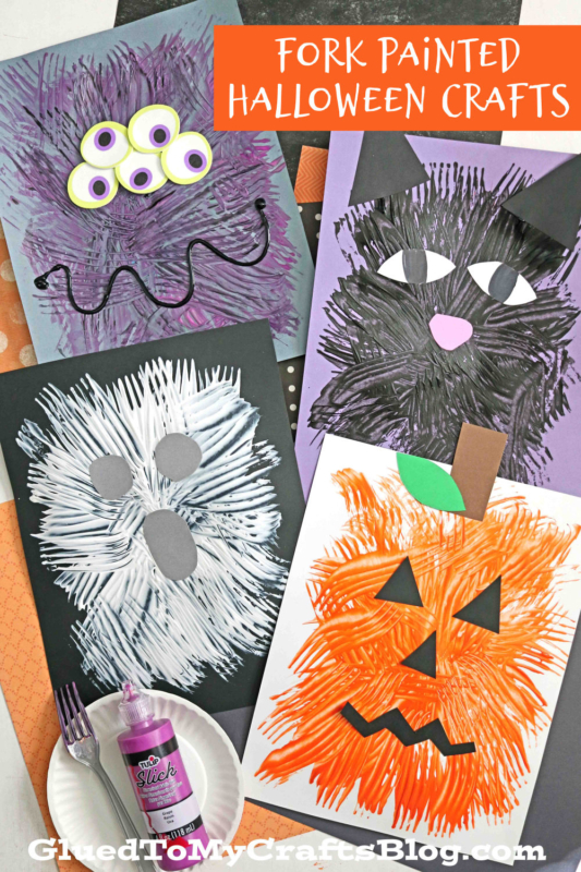 30+ Fork Painting Crafts For Kids
