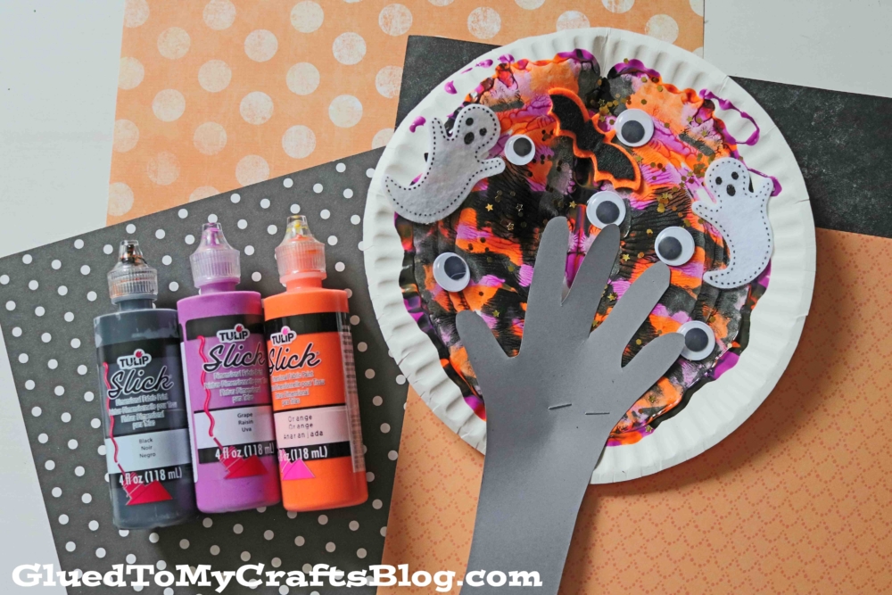 Paint Splat Halloween Tree